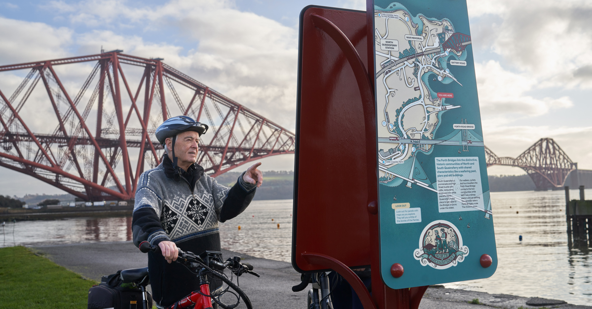Forth Bridges Trail Stop | Railway Pier